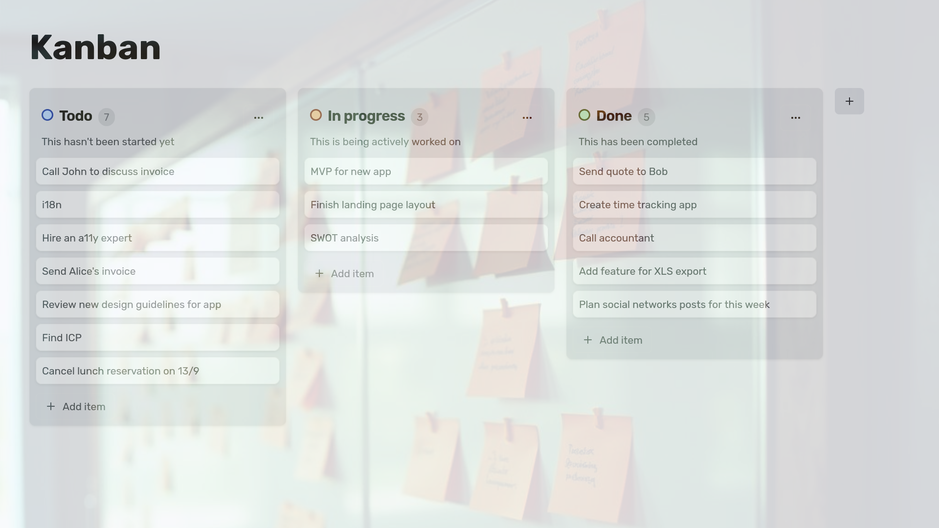 Free Kanban Board - EpicTools